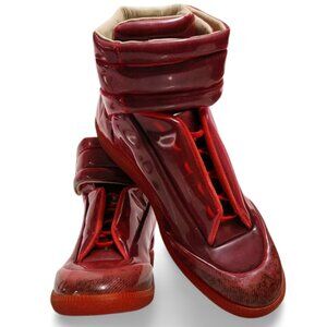 Maison Martin Margiela | Shoes | Maison Margiela Future Red High Top ...